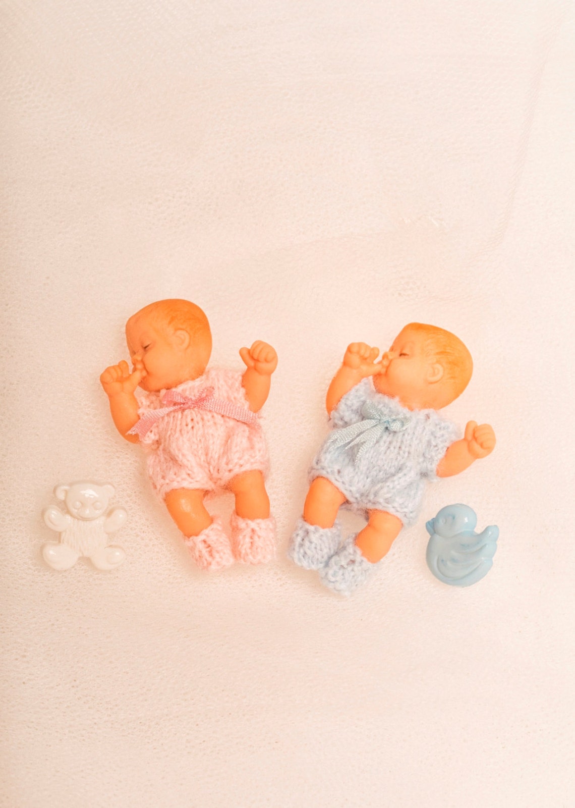 Pdf Knitting Pattern for a 1/12th Scale Dolls House Baby Doll Romper ...