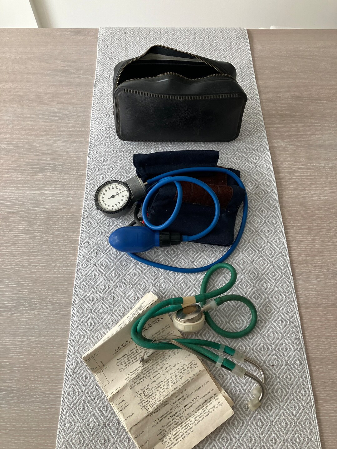 Blood Pressure Sphygmomanometer and Stethoscope, Medical Equipment ...