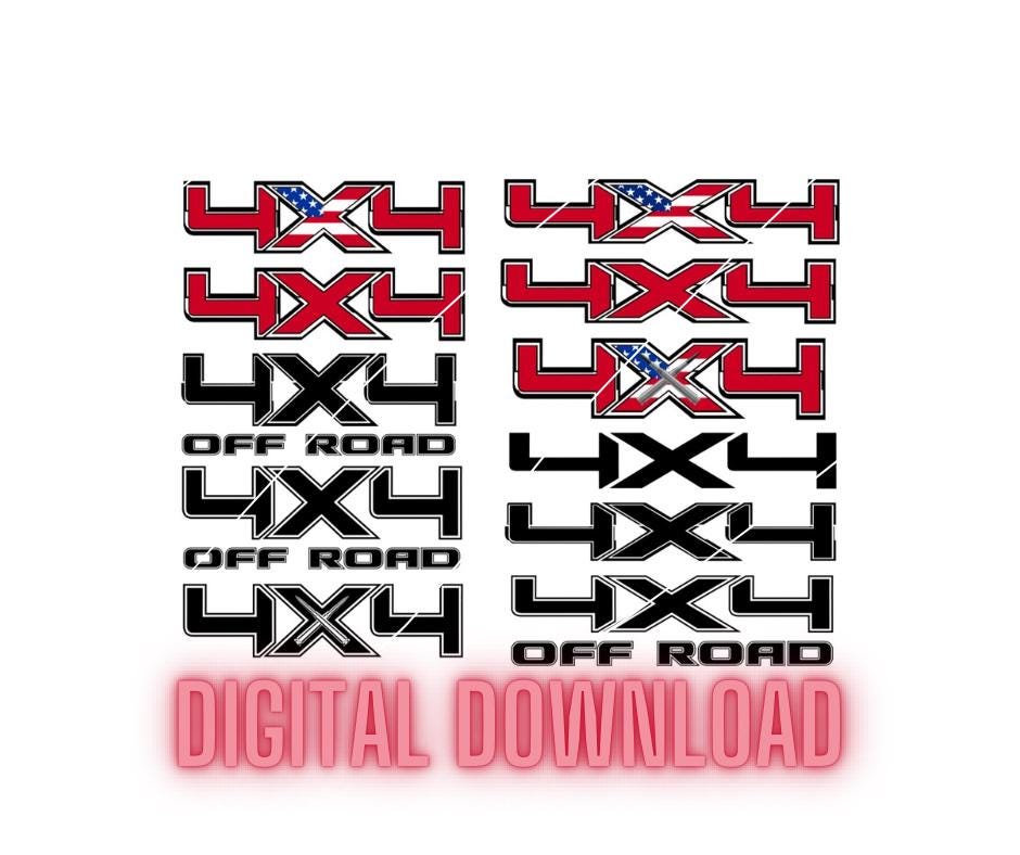 Svg, Truck Decal Svg, Ford Decal Svg, Digital Files,4x4 Svg,4x4 Decal ...