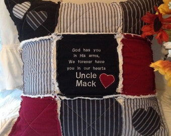 Memory pillow | Etsy