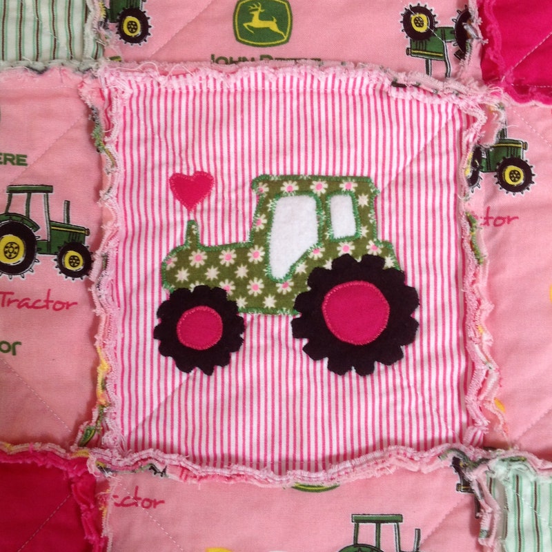 Tractor Quilt Pattern - Etsy