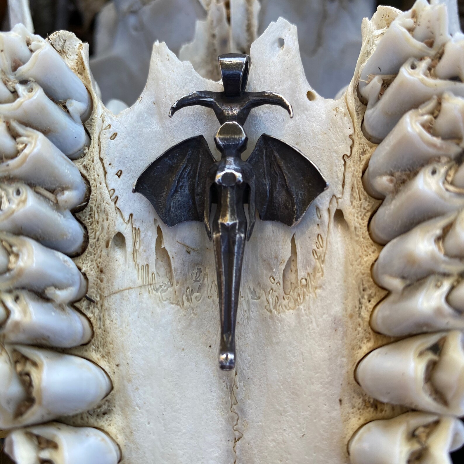 Lilith Witch Goddess Pendant Necklace Moon Talisman Amulet - Etsy