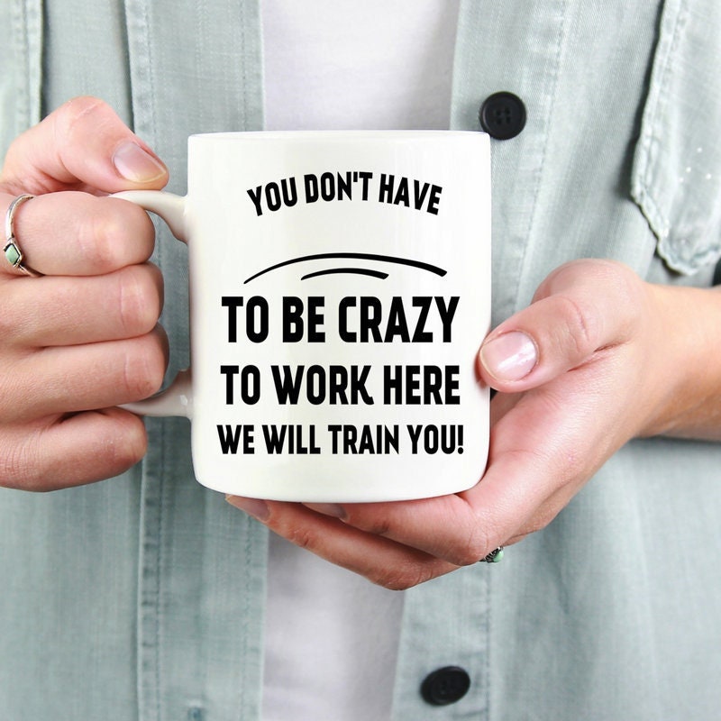 Sarcastic Coffee Cup-office Humor-funny Work Mug-i Hate My Job - Etsy