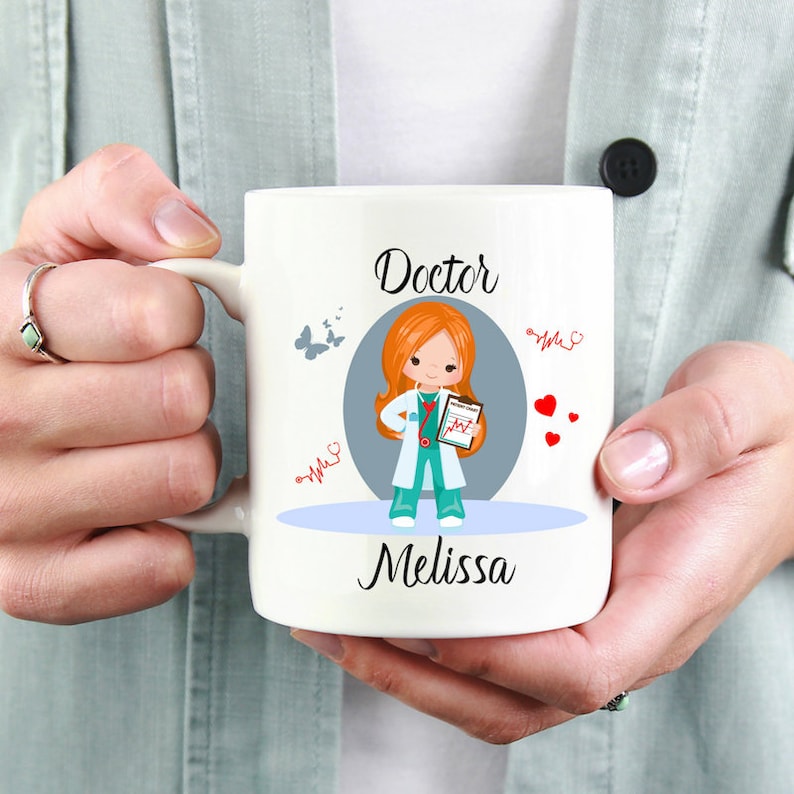 Female Doctor Coffee Mug Personalized-Add Your Name To Make It | Etsy