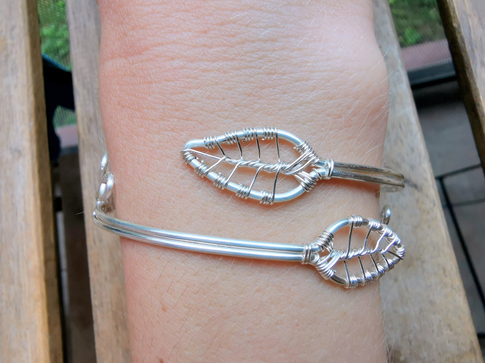 Leaf Bracelet - Etsy