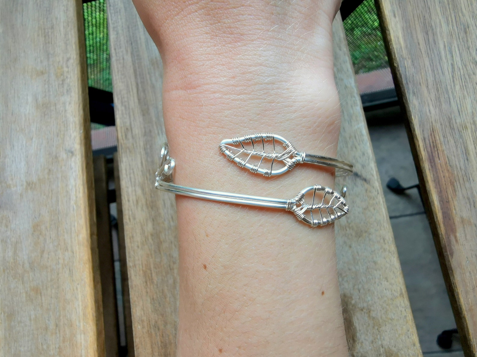 Leaf Bracelet - Etsy