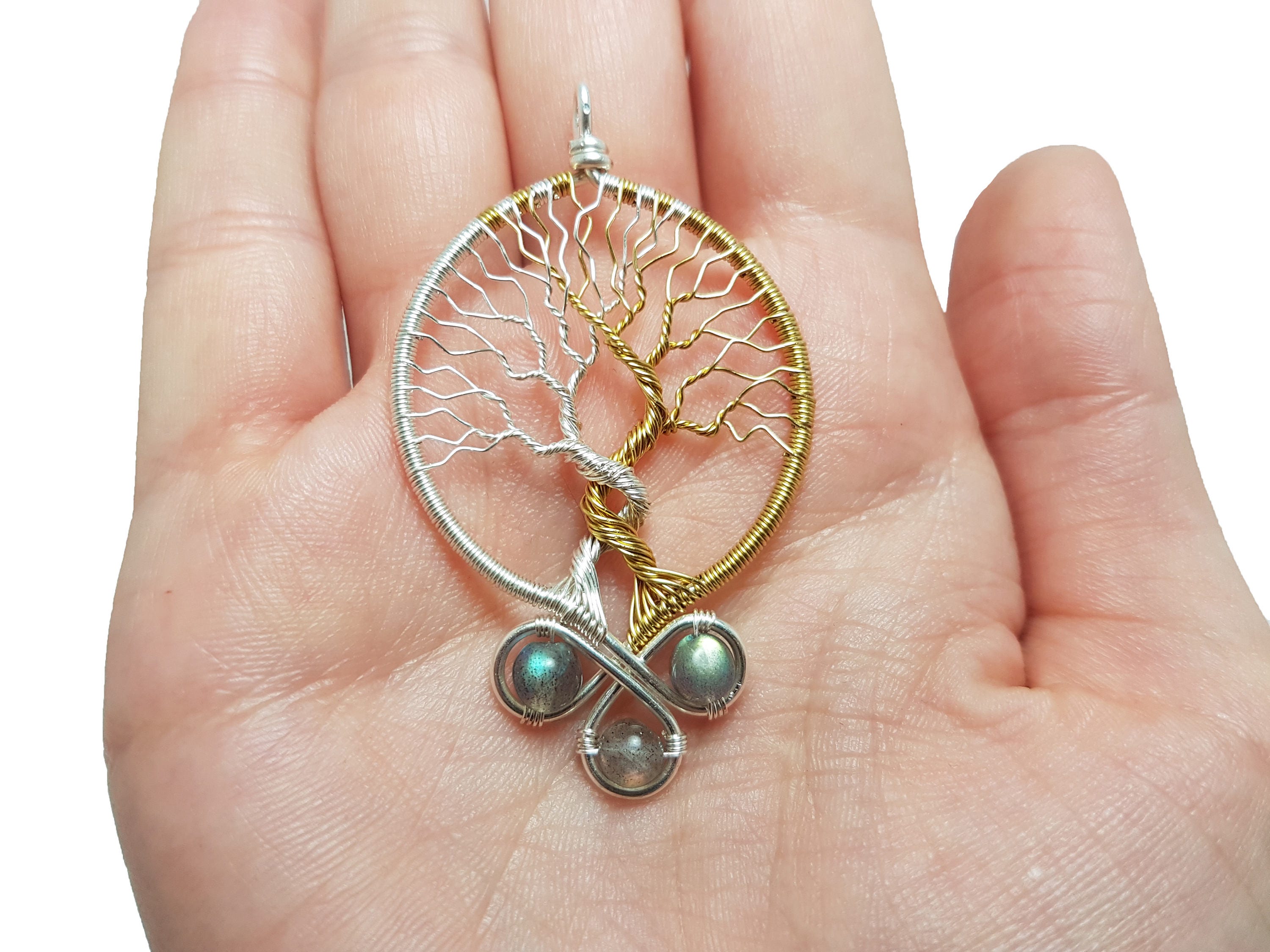 Fantasy Inspired Pendant: the Two Trees | Etsy