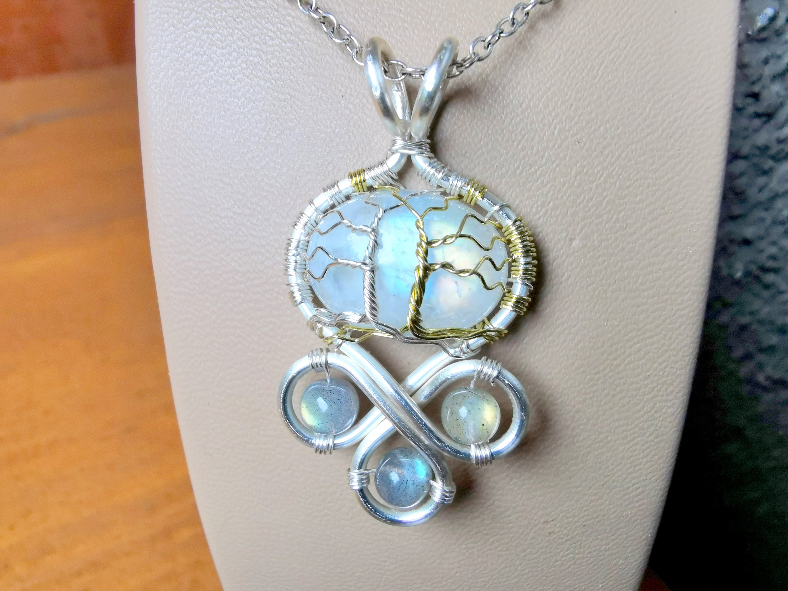 Fantasy Inspired Pendant: the Two Trees - Etsy