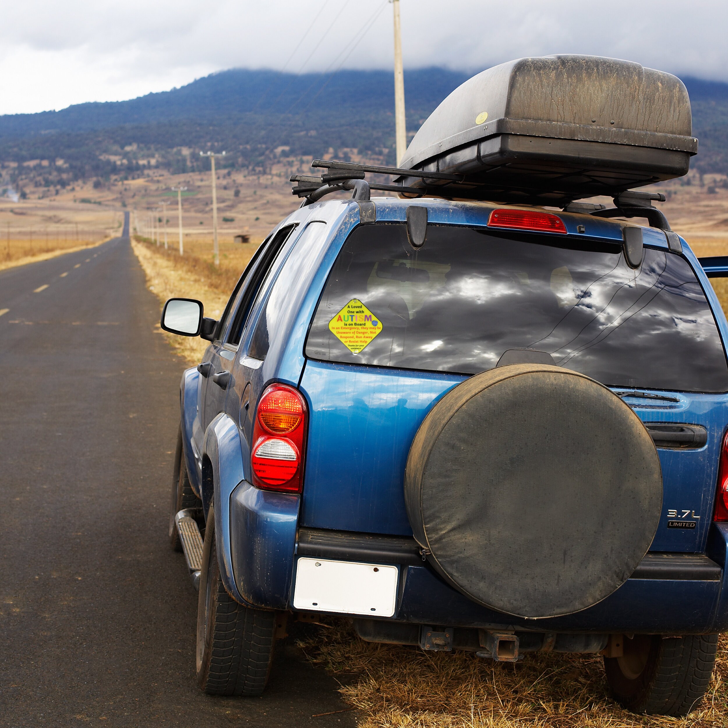 Bundle Dark Blue Autism Plastic Door Sign and Plastic Car Sign - Etsy.de