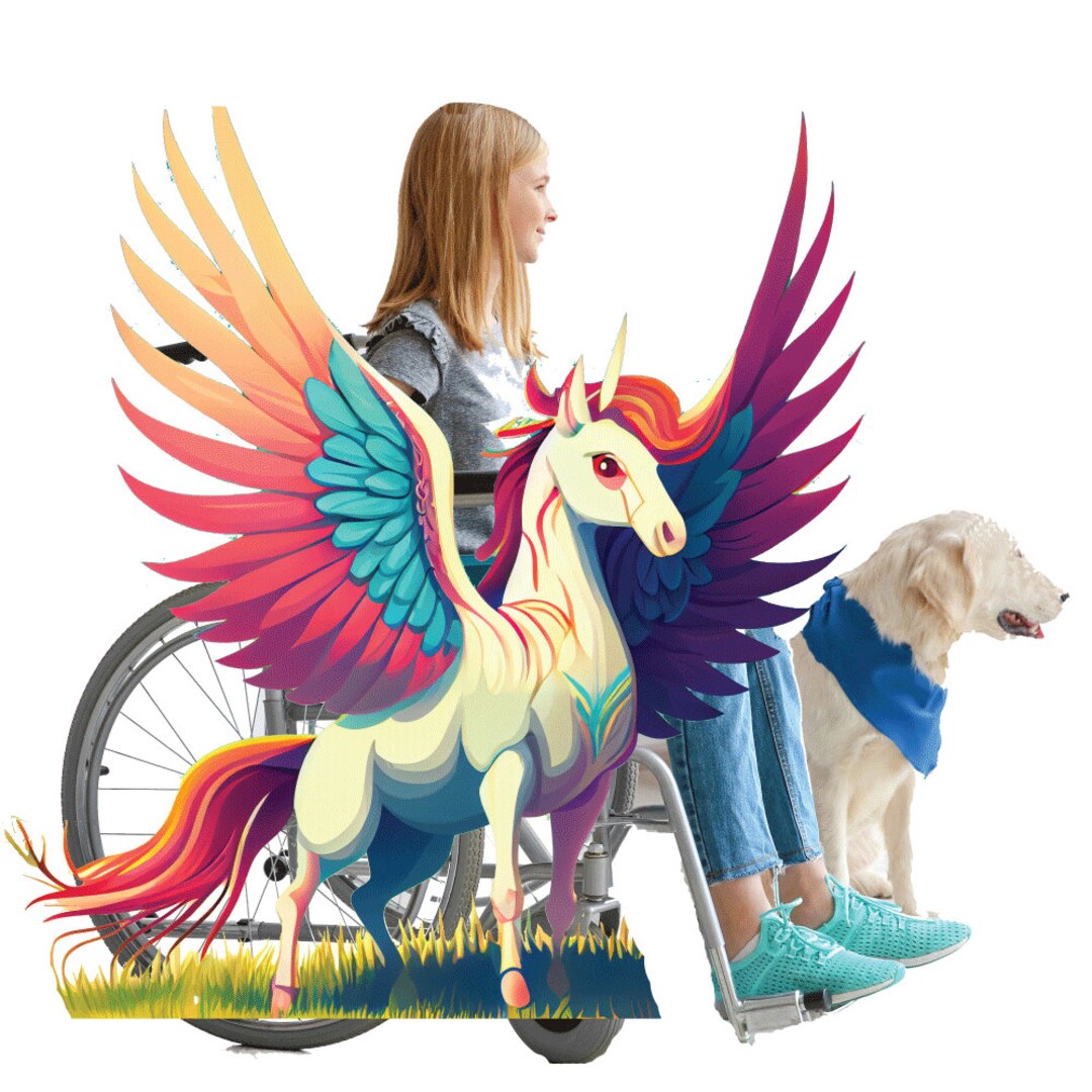 Rolling Buddies Unicorn Wheelchair Costume Child's - Etsy