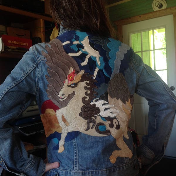 Applique Jacket - Etsy