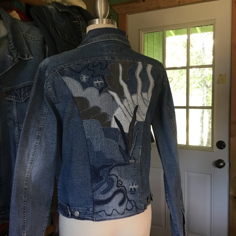 Applique Jacket - Etsy