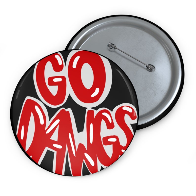 Georgia Pin Button-sic Em -gameday-uga- Sorority -sec - Etsy