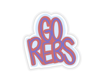 Ole Miss Sticker Hotty Toddy Gameday Sticker - Etsy