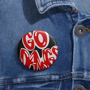 Georgia Pin Button-sic Em -gameday-uga- Sorority -sec - Etsy
