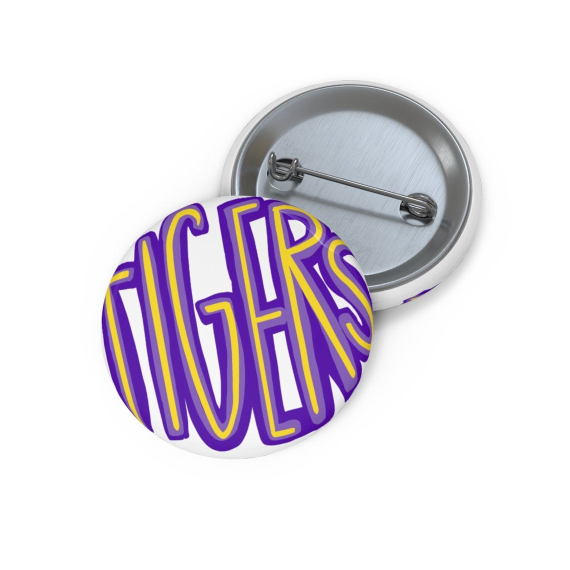 Game Day Button-tailgate Button-lsu-tigers-gameday-rush- Sorority - Etsy