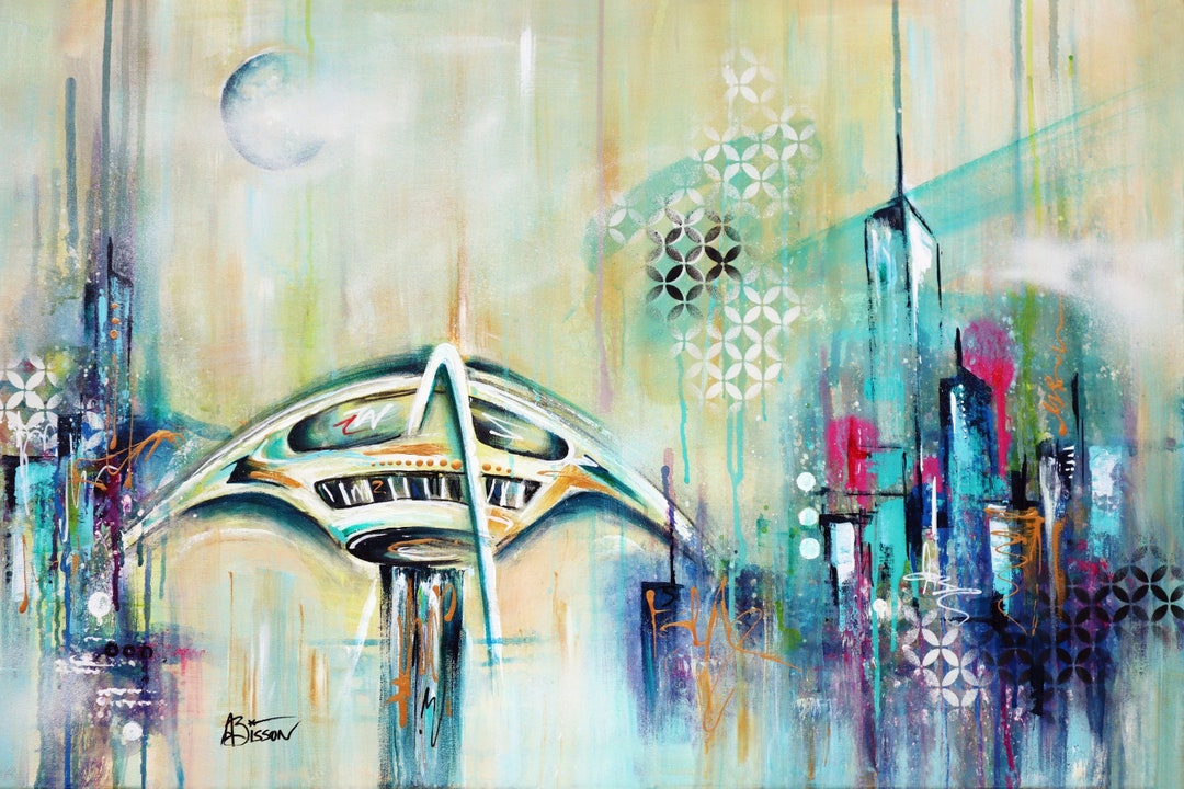 LAX Theme Building Art: Mid-century Modern Los Angeles Airport Wall Art ...