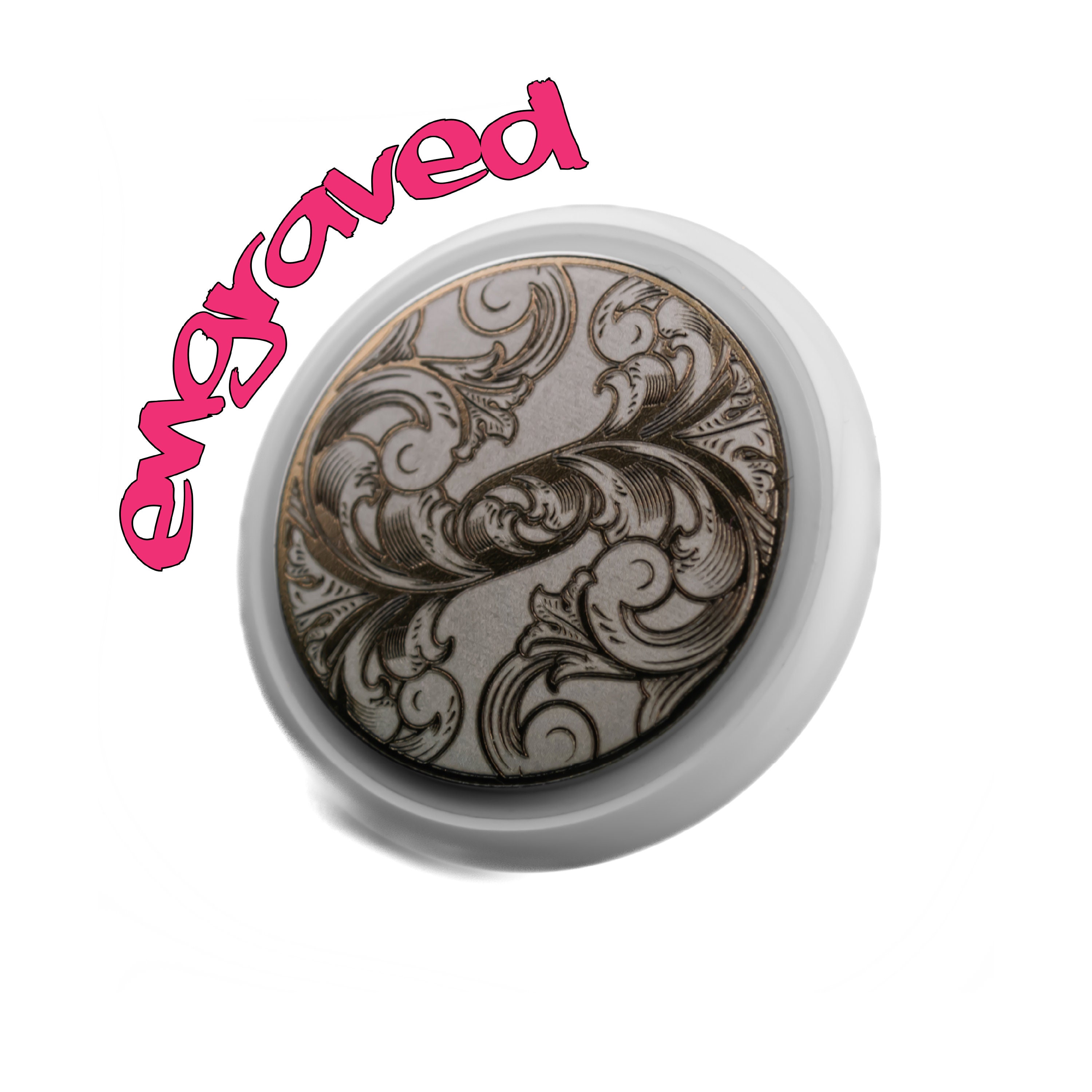 AirTag Medallions Engraved NEW Apple AirTag | Replacement Cover Scrolls ...