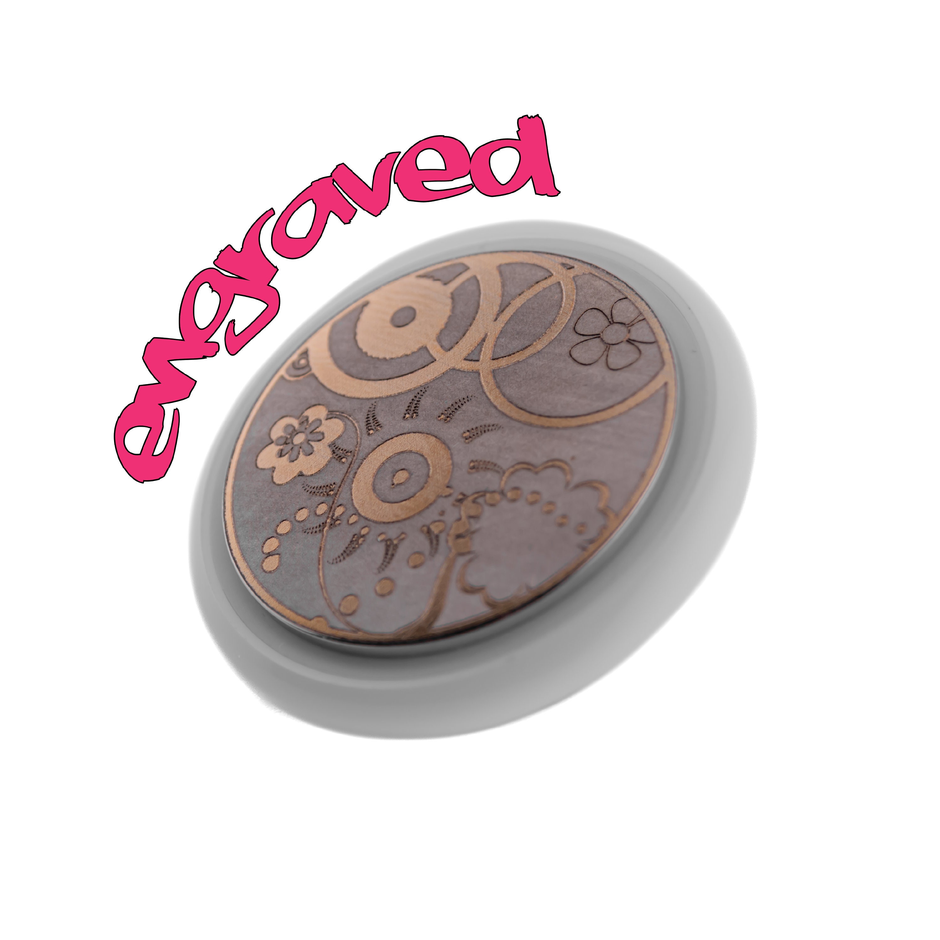 AirTag Medallions Engraved NEW Apple AirTag | Replacement Cover Flowing ...
