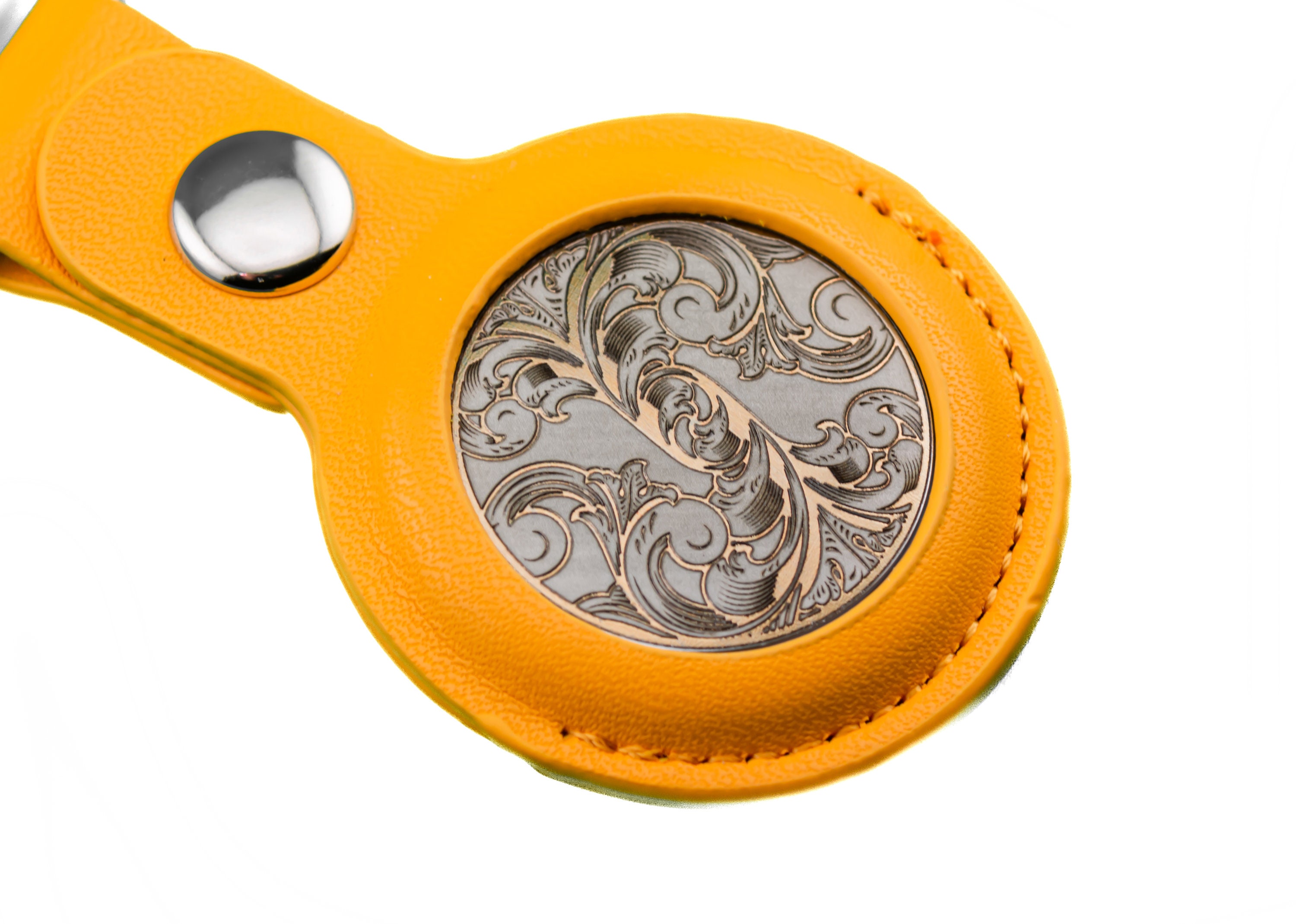AirTag Medallions Engraved NEW Apple AirTag | Replacement Cover Scrolls ...
