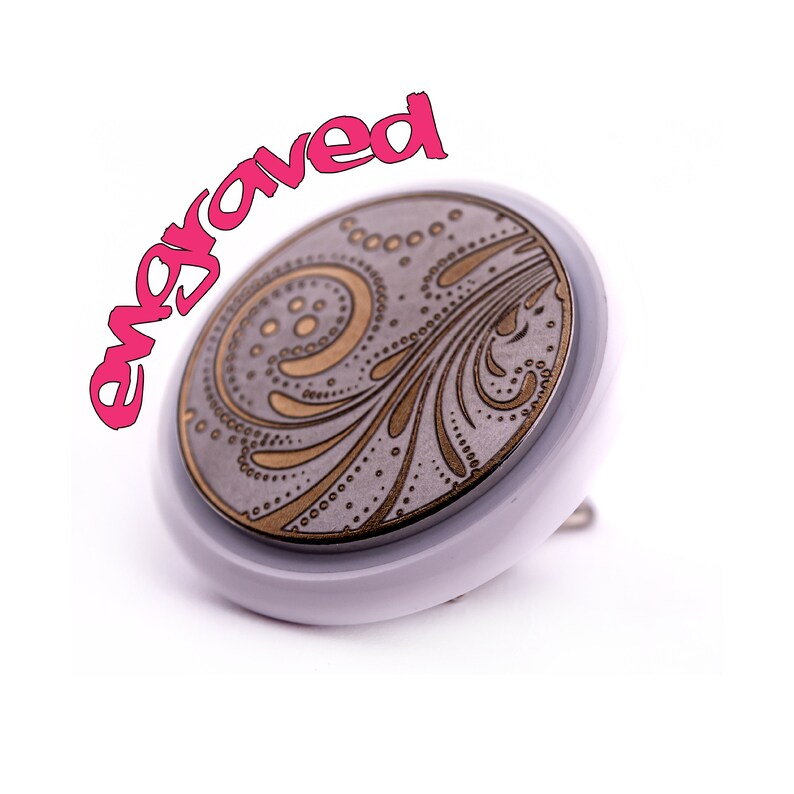 AirTag Medallions Engraved NEW Apple AirTag | Replacement Cover Flowing ...