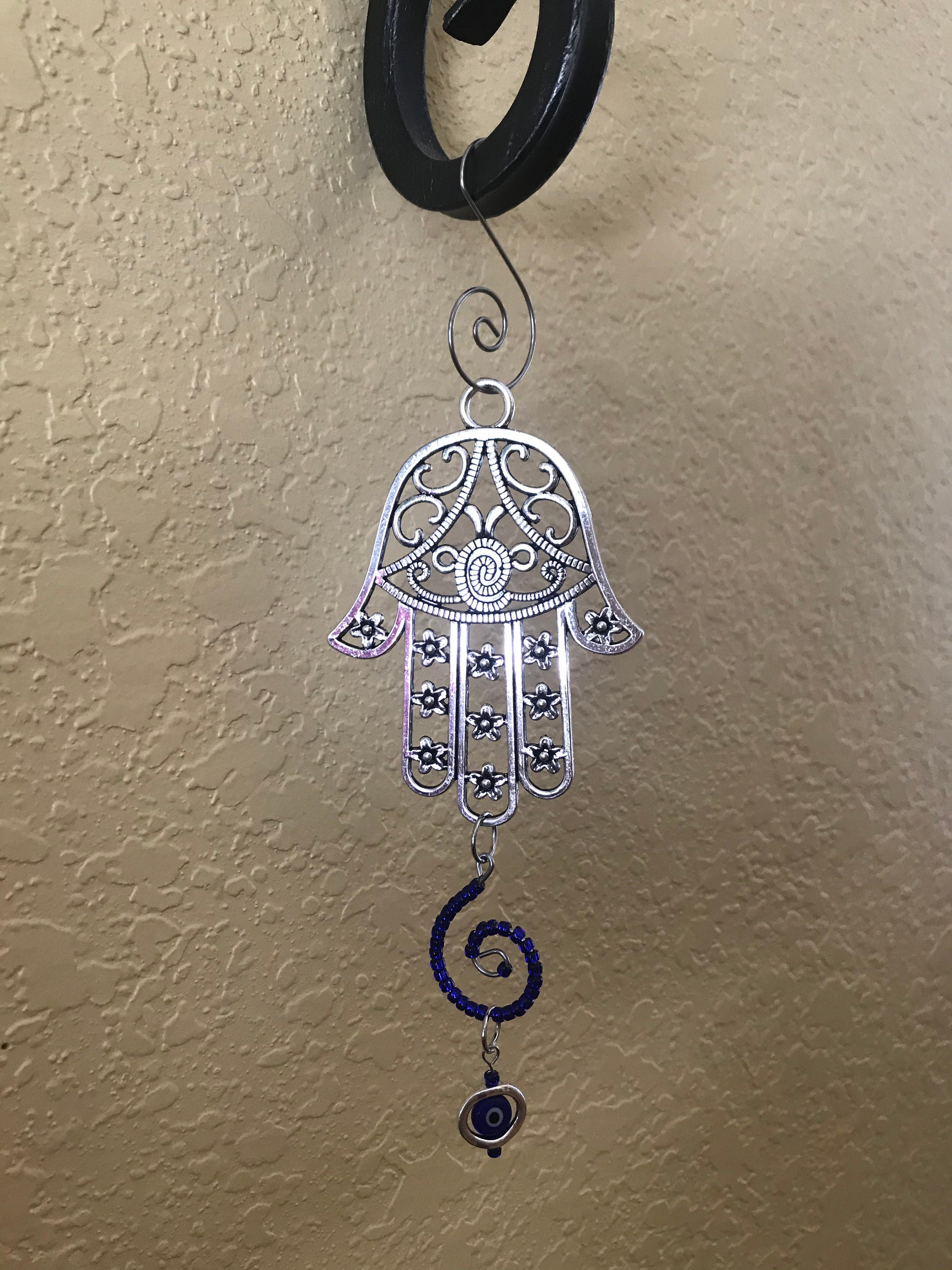 Hamsa Hand Hanger for Your Car Office or Home - Etsy UK