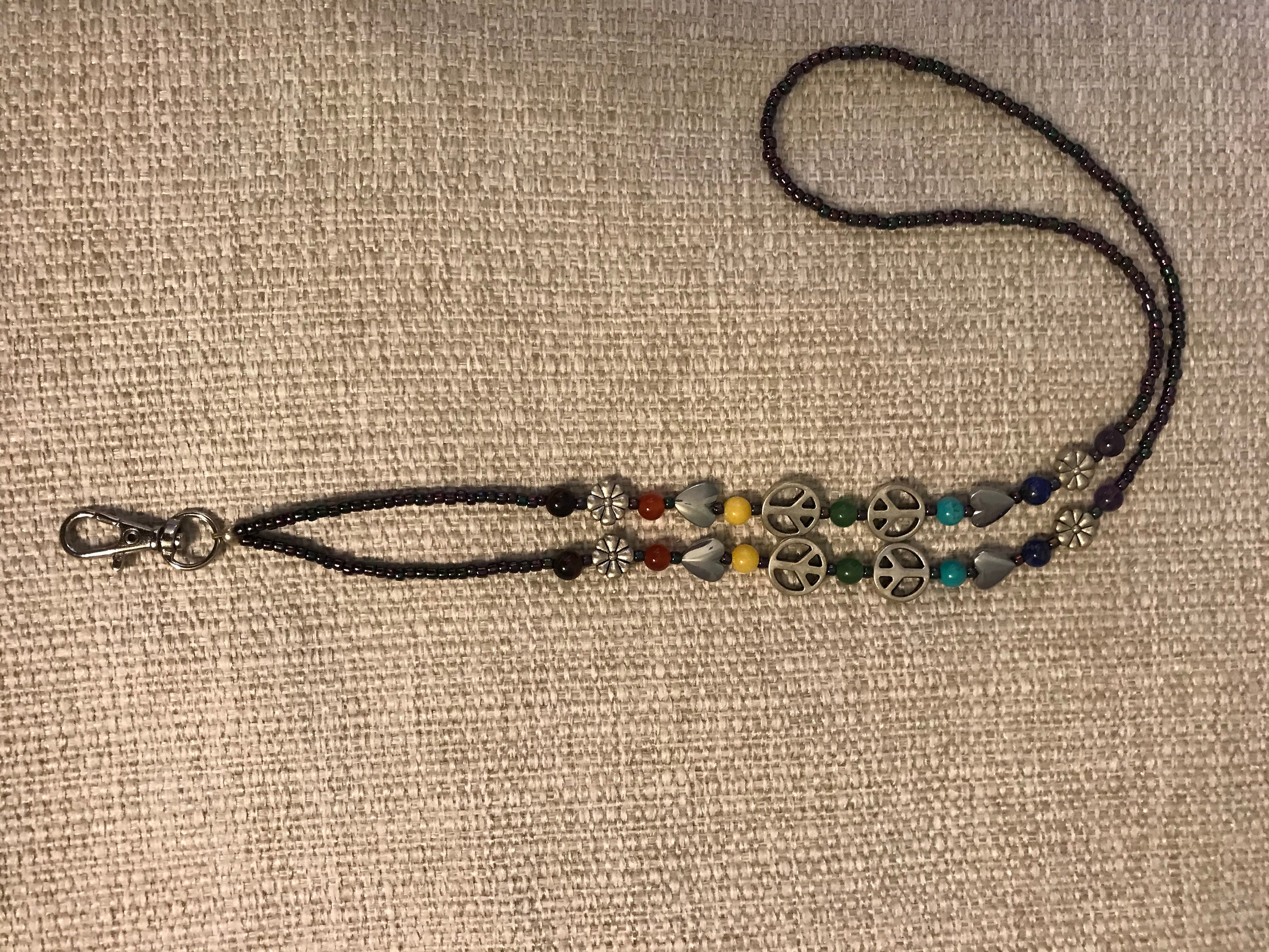 Chakra Gemstone Lanyards - Etsy