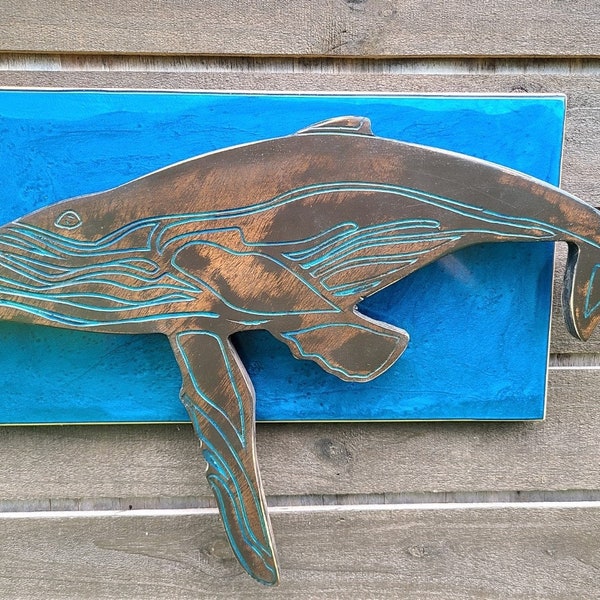 Wood Carving Humpback Whale - Etsy