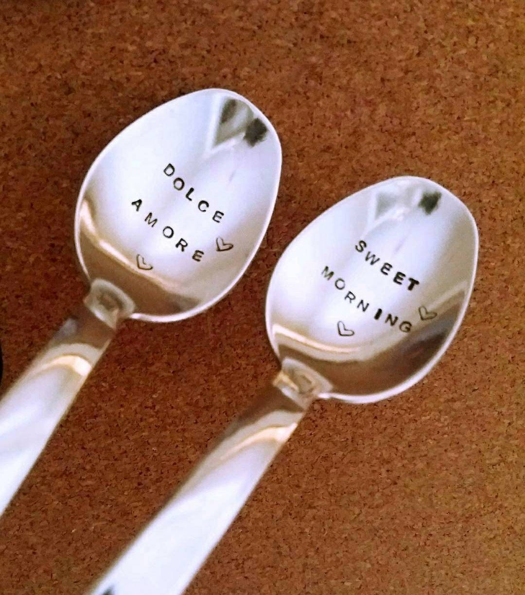 Customizable Stainless Steel Cutlery / Teaspoons / Spoons / Forks - Etsy