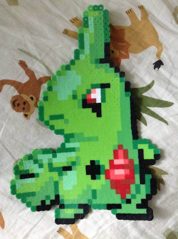 Larvitar Perler Bead Sprite | Etsy