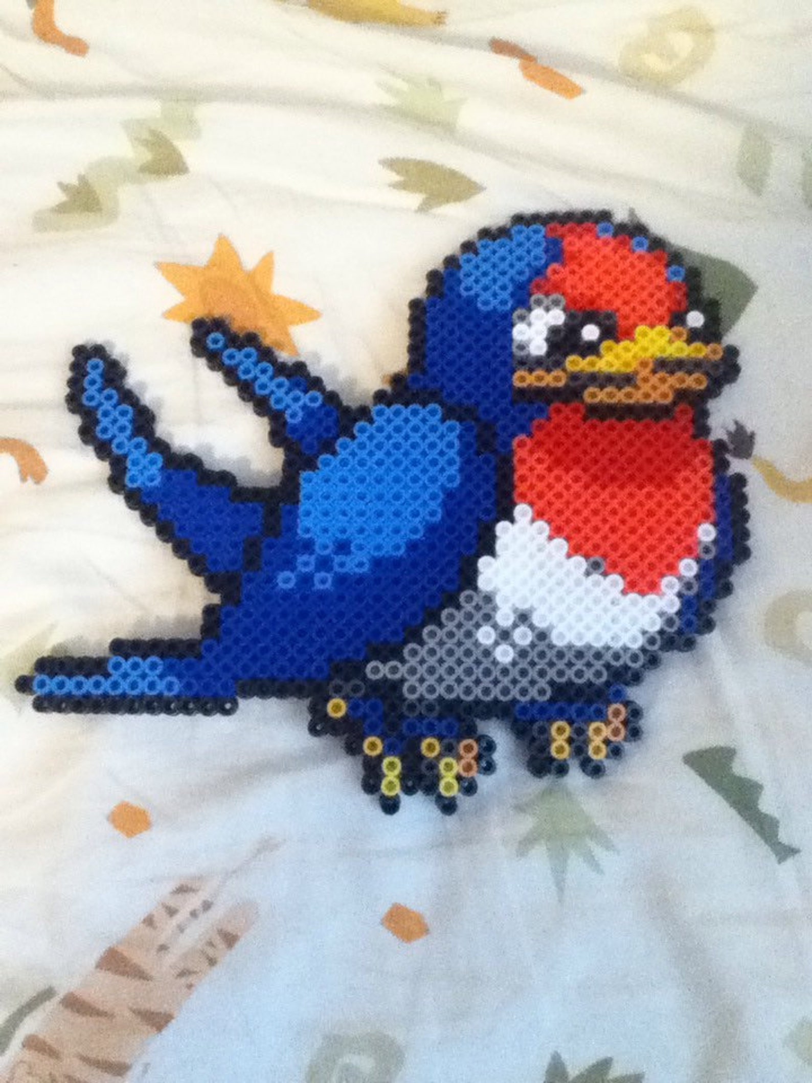 Taillow Perler Bead Sprite | Etsy