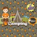 Camping Digital Paper + Clipart : "camping Digital Paper" - Camping ...