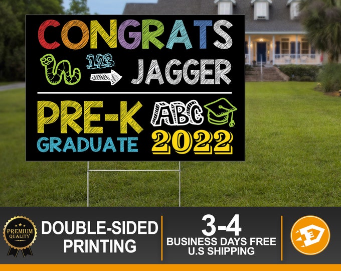 Watch Out Elementary School Yard Sign First Day of School Back to ...