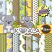 Koala Digital Paper Clipart : koala Digital | Etsy