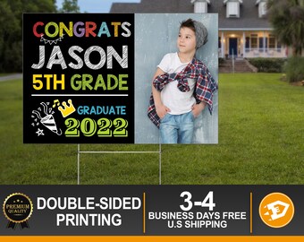 5th Grade Graduation Sign | Etsy