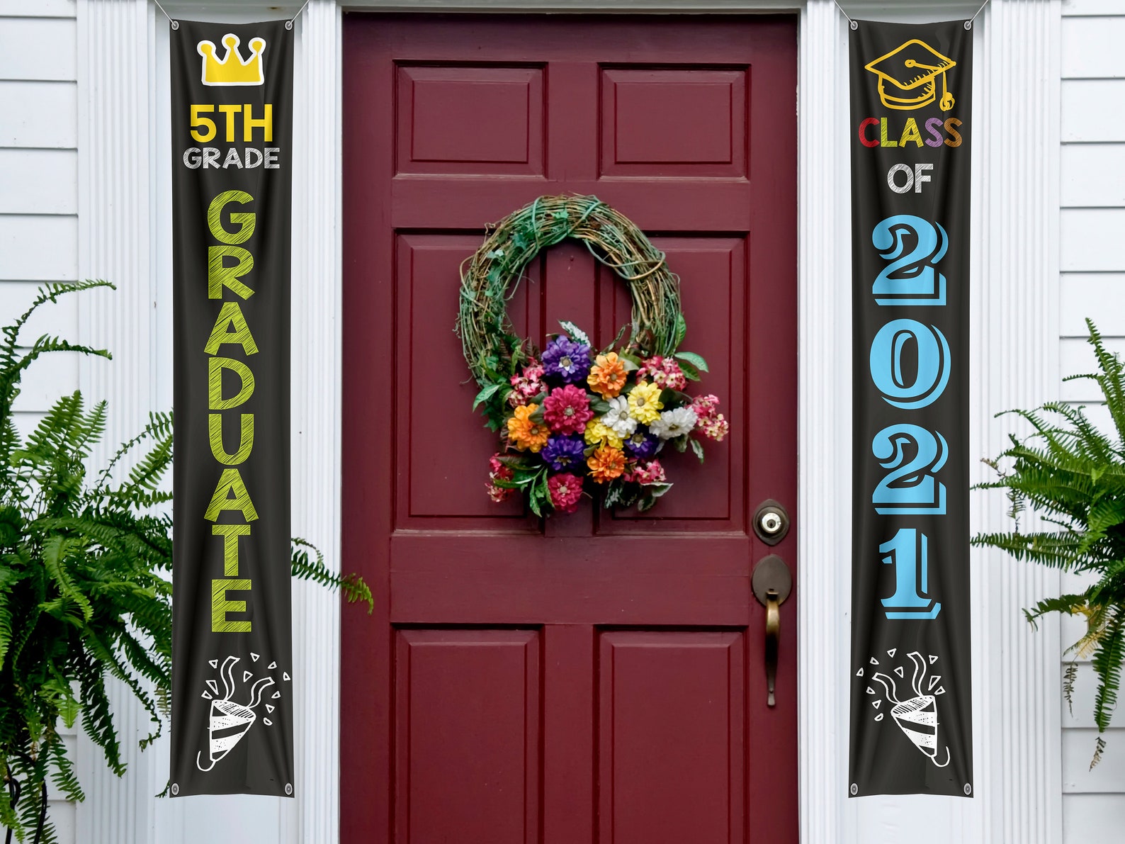 5th Grade Graduation Bundle Door Banner 5th Grade Graduation - Etsy