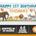 Arcade Birthday Banner, Happy Birthday Arcade Banner, 10th Birthday ...