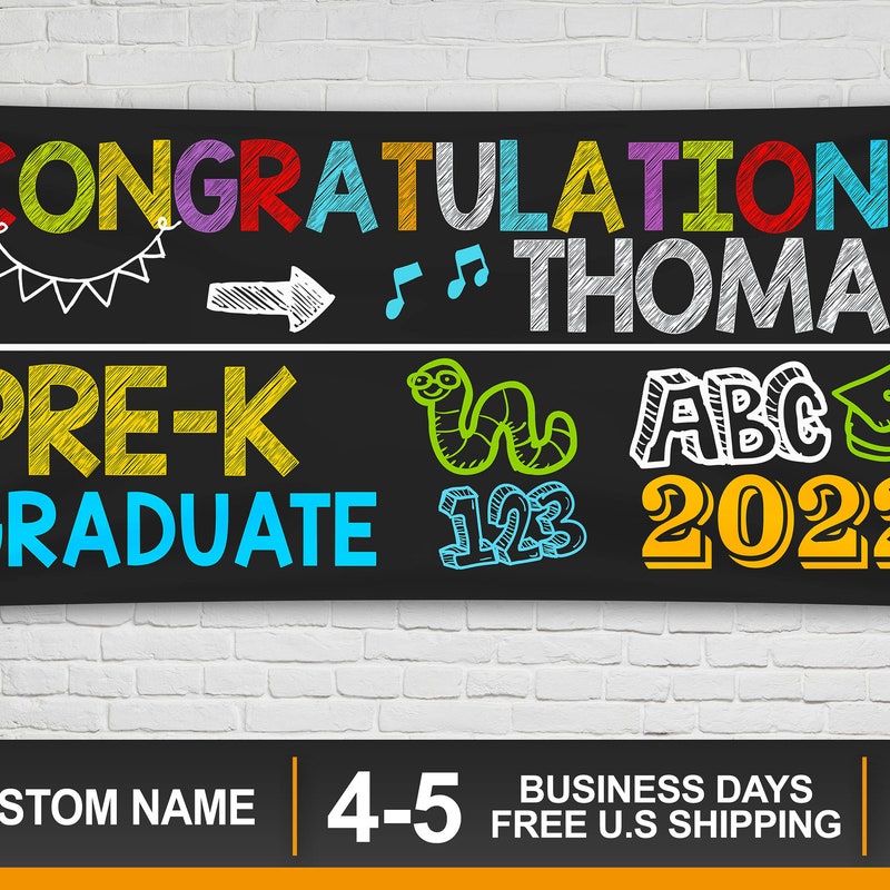 Graduation Banner - Etsy