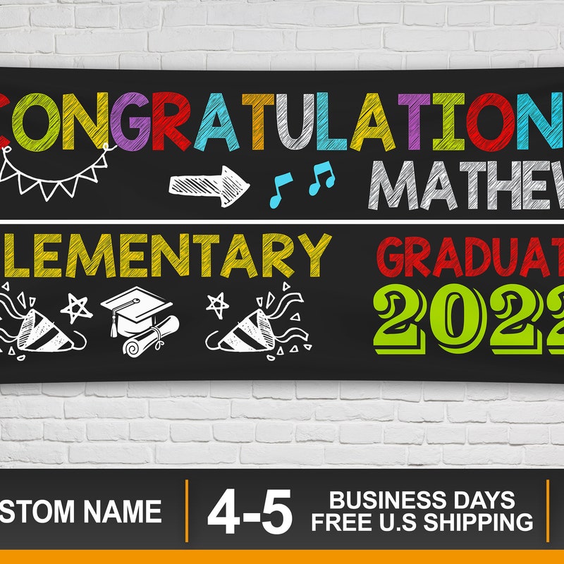 Graduation Banner - Etsy