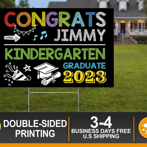 Kindergarten Quarantine Graduation Sign - Etsy