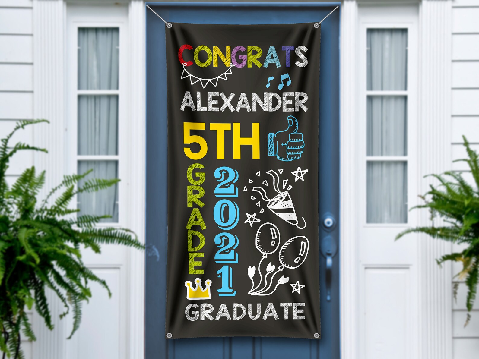 5th Grade Graduation Bundle Door Banner 5th Grade Graduation - Etsy