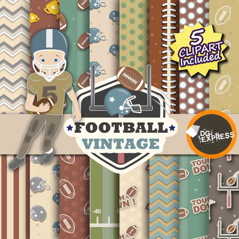 Football Paper - Etsy