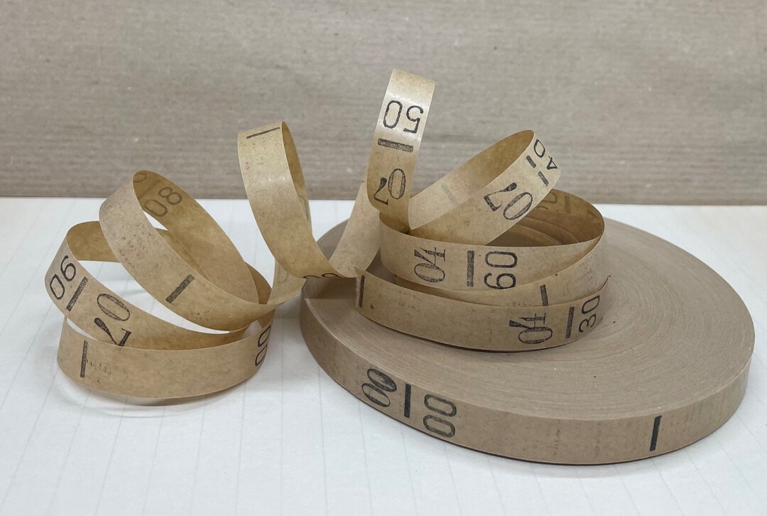 Vintage German Paper Measuring Tape: 5 Yards for Junk Journals - Etsy