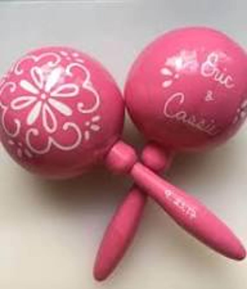 Custom Wedding Maracas - Etsy