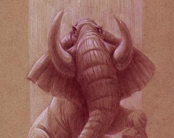 ORANGUTAN Wall Art Animal Art Print David Colman Original | Etsy