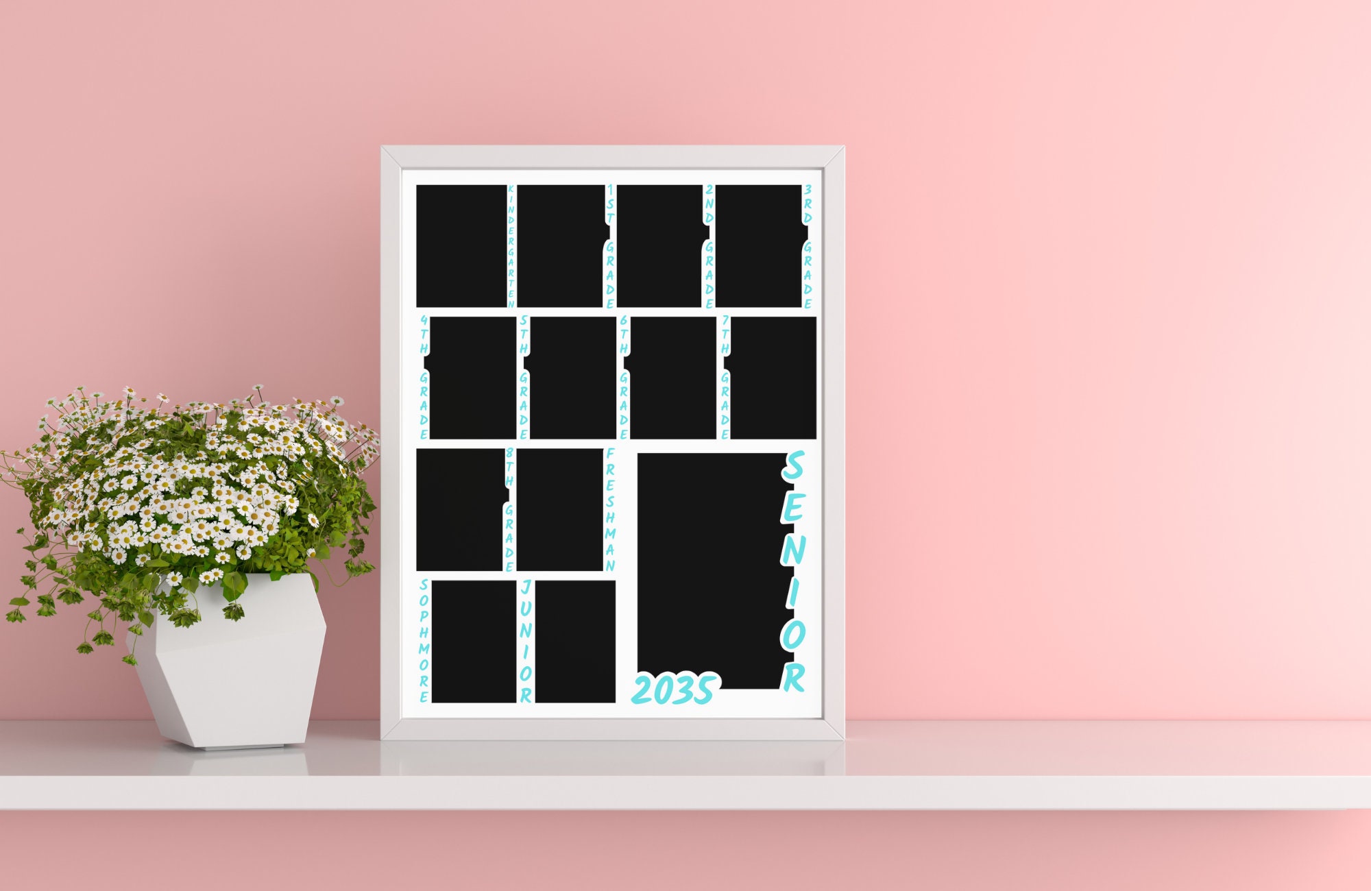 School Photo Frame Layout -- SVG -- 11x14 Frame Size - Etsy