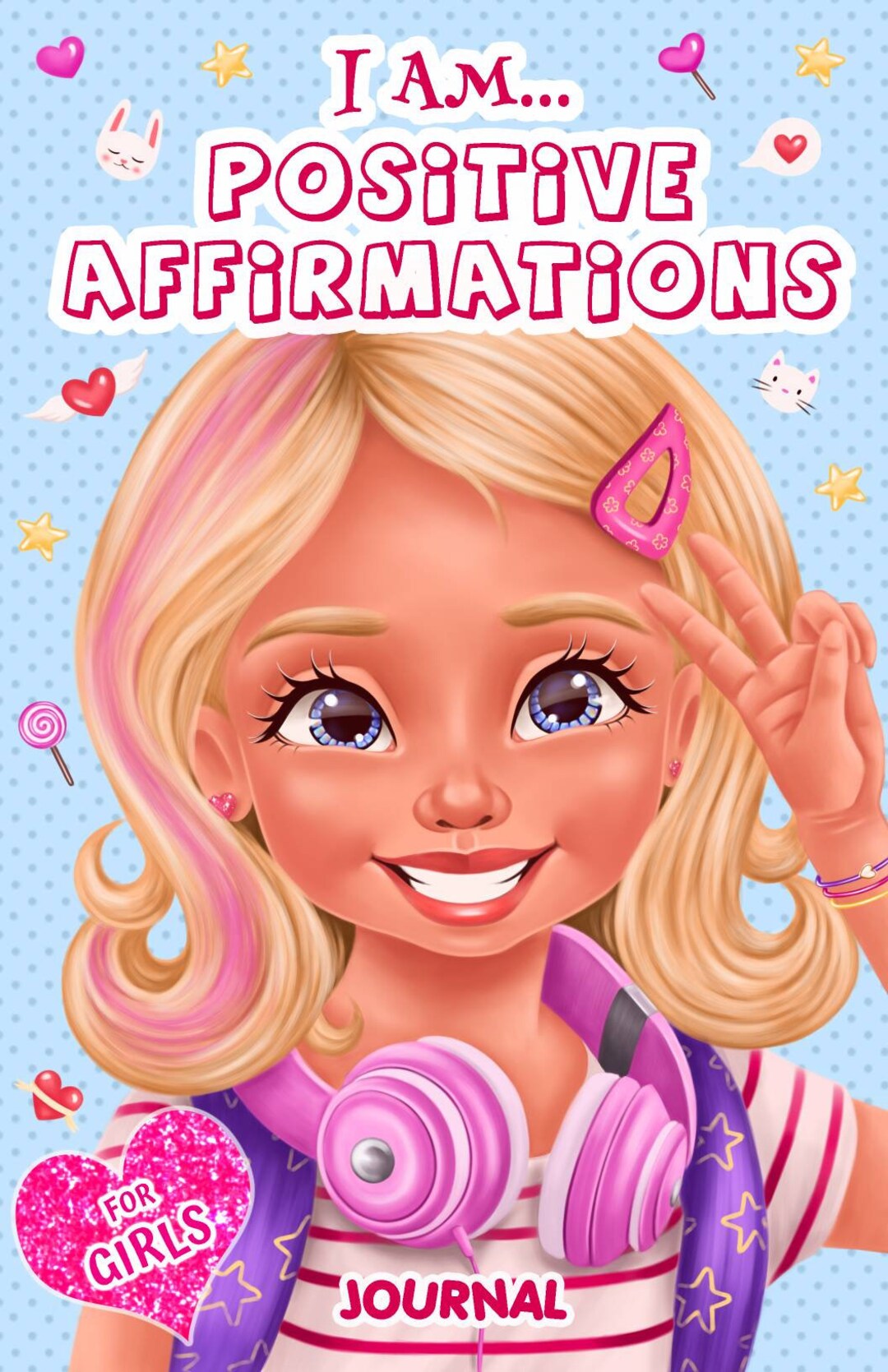 Positive Affirmations Journal for Girls | Positive Attitude Journal ...