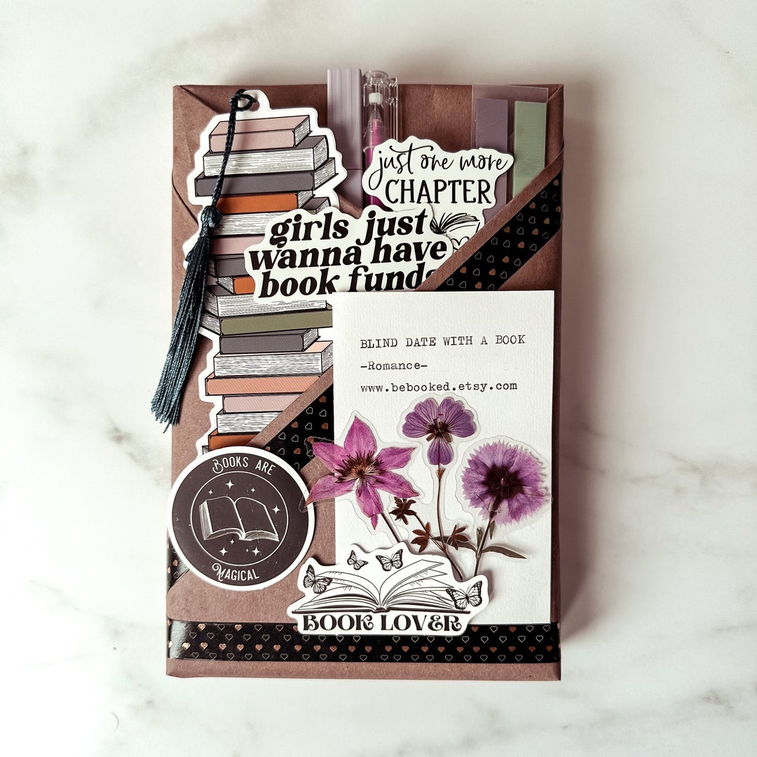 Blind Date With a Book Spicy, Gift Idea for Book Lovers, Care Package ...