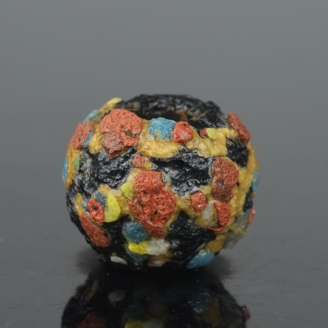 Roman Glass Crumb Bead - Etsy