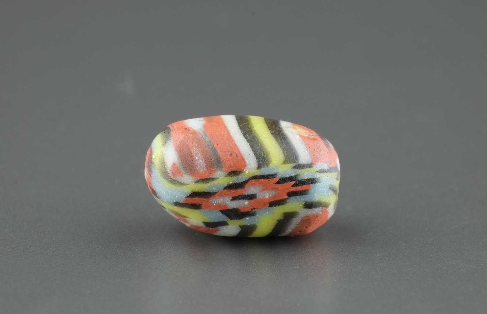 Medieval Multicolor Checkerboard Glass Bead Ancient Mosaic - Etsy